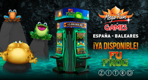 Llega Fu Frog a los salones Mega Fun Games de Baleares - Sector del Juego