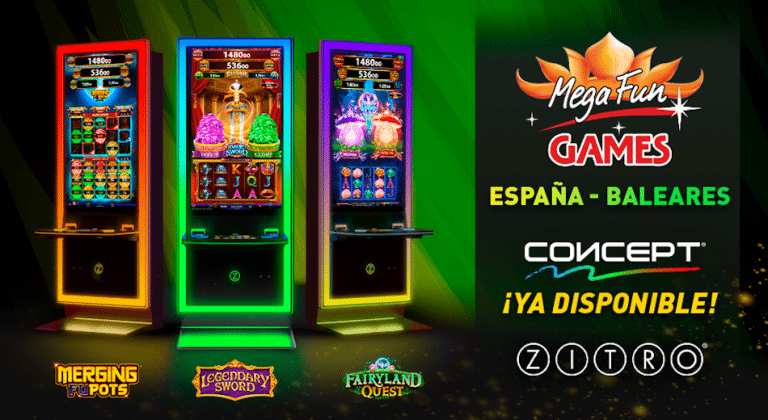 Llega Concept a los salones Mega Fun Games de Baleares - Sector del Juego