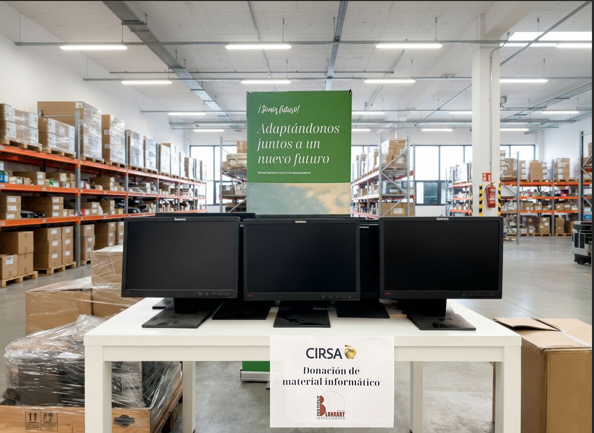 Cirsa dona material informático al Institut Investigador Blanxart ...