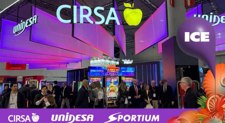 Protagonismo del stand de Cirsa y sus marcas Unidesa y Sportium ...